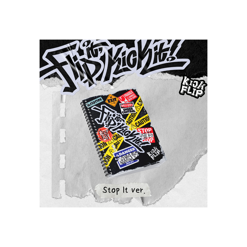Flip it, Kick it! (Stop It Ver.) CD - Signed Poster - KickFlip Official ...
