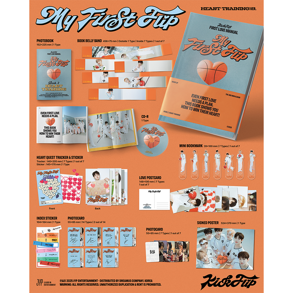 My First Flip (HEART TRAINING) Signed - KickFlip Official Store